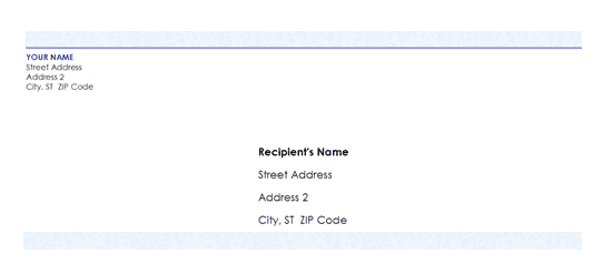 letter-head-with-envelope-template-2 – Microsoft Word Templates