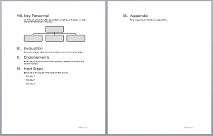 Project Proposal Template | Word Templates for Free Download