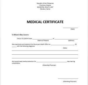 Work Experience Certificate Template – Microsoft Word Templates