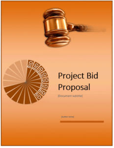Bid Proposal Templates | Word Templates for Free Download