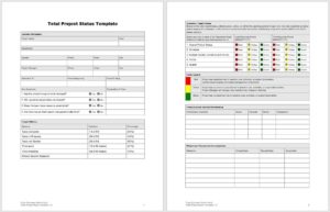 Free Project Status Report Templates – Word Templates for Free Download