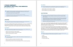 15 Free Business Proposal Templates - Word Templates for Free Download