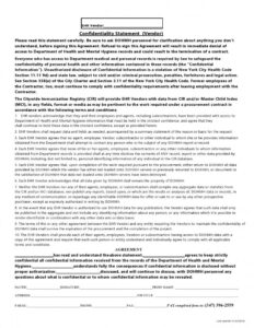 21 Free Confidentiality Statement Templates - Word Templates for Free ...